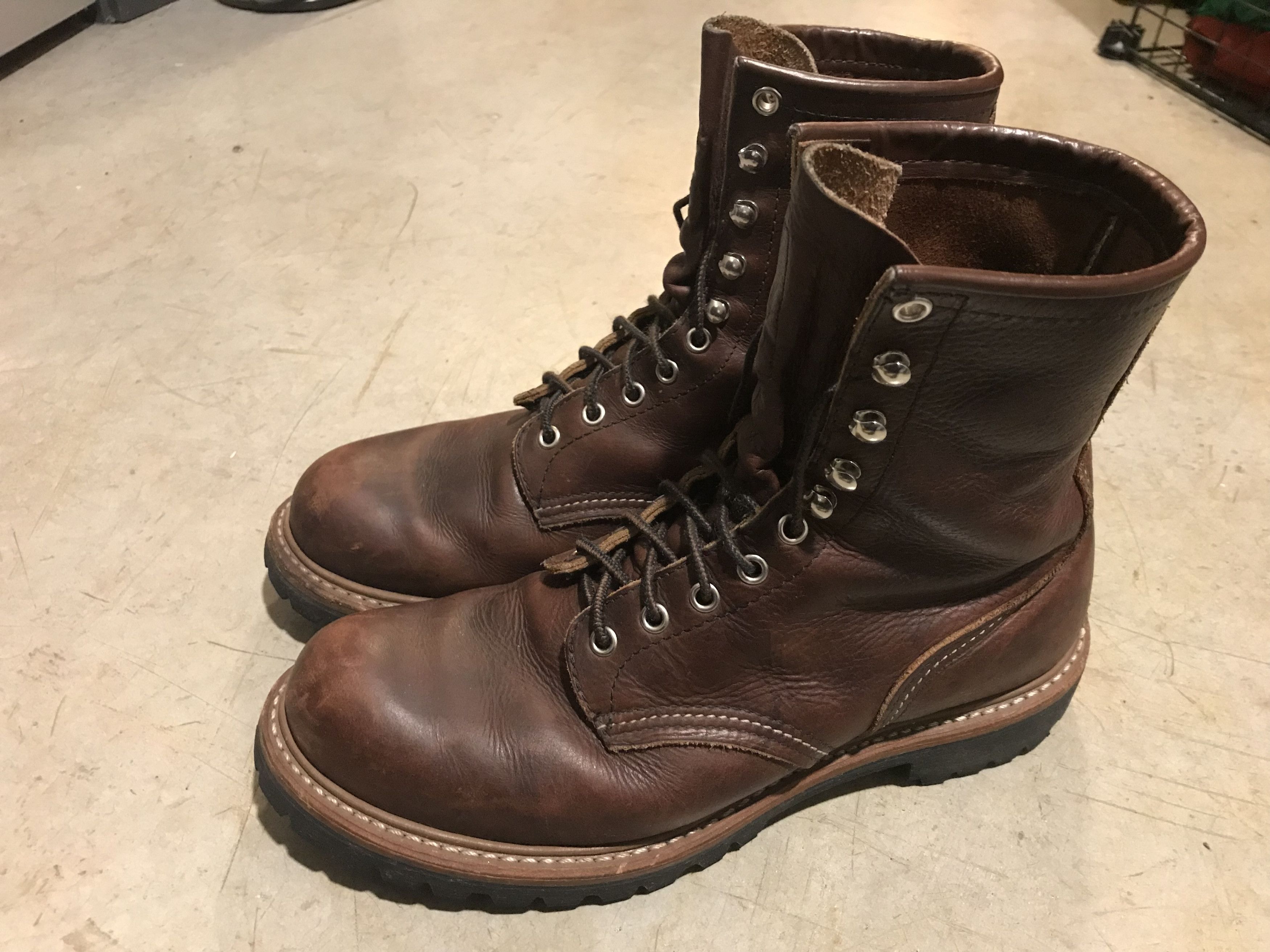 Red Wing Heritage Logger 8 inch Boots 899 | Grailed