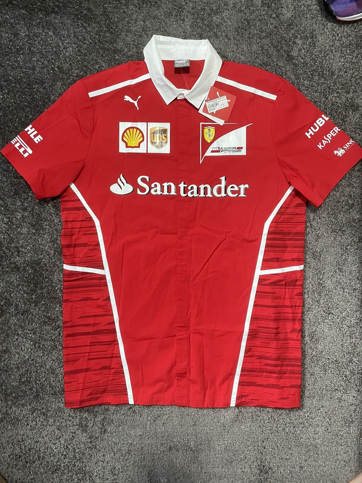 Ferrari × Formula 1 × Puma Shirt Puma Ferrari Scuderia Santander | Grailed