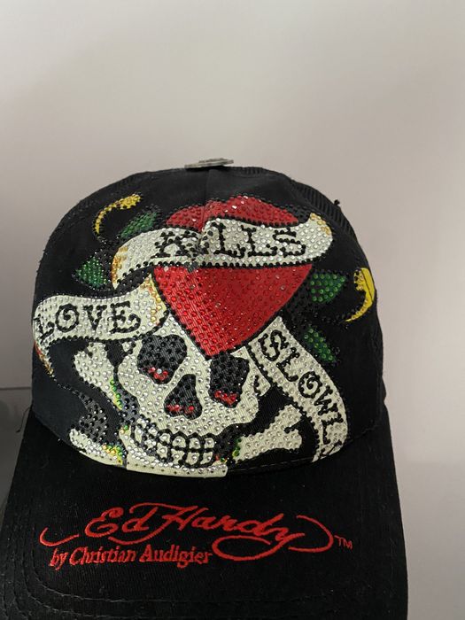 Vintage Ed Hardy Trucker Hat | Grailed