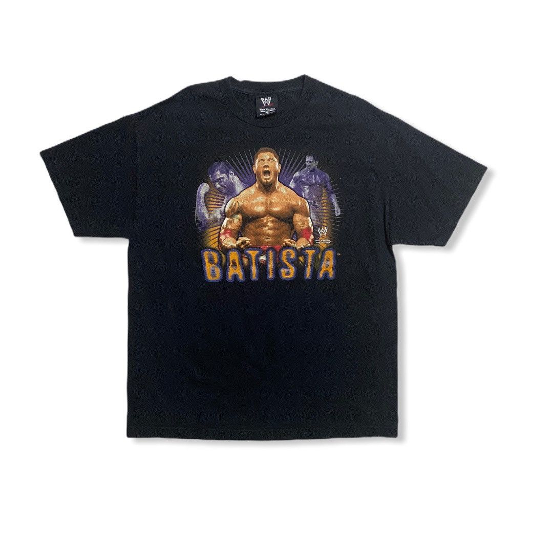Vintage × WWE Vintage Batista WWE T Shirt y2k | Grailed
