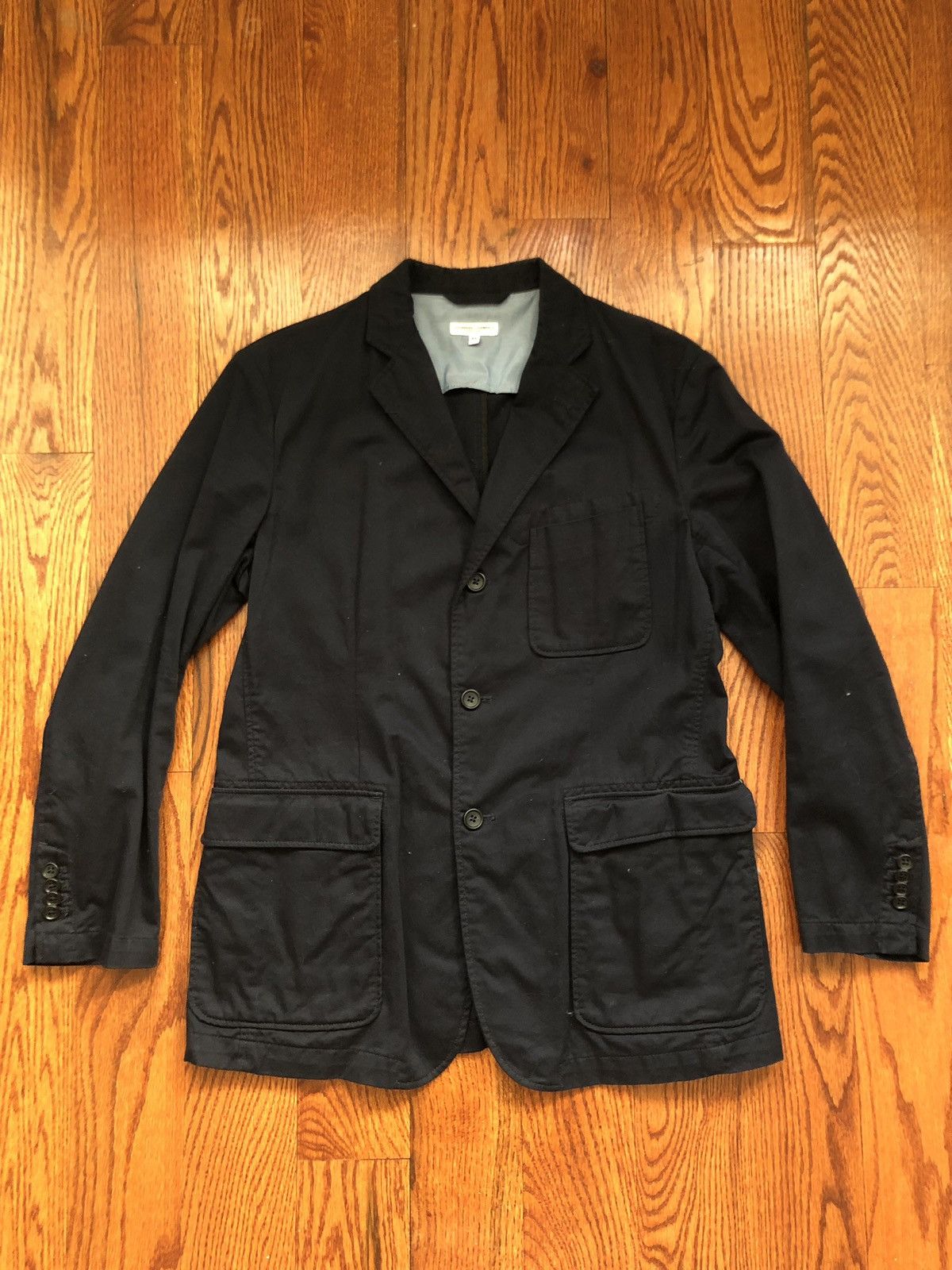Engineered Garments Navy Twill Baker Jacket M | Grailed