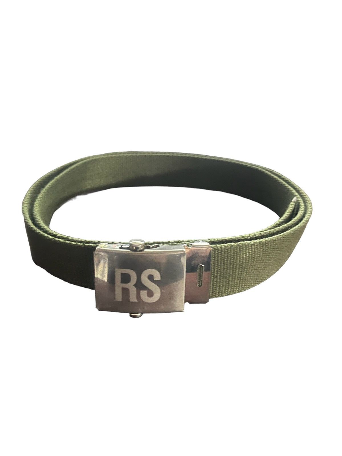 Raf Simons RAF SIMONS ss09 LOGO BELT | Grailed