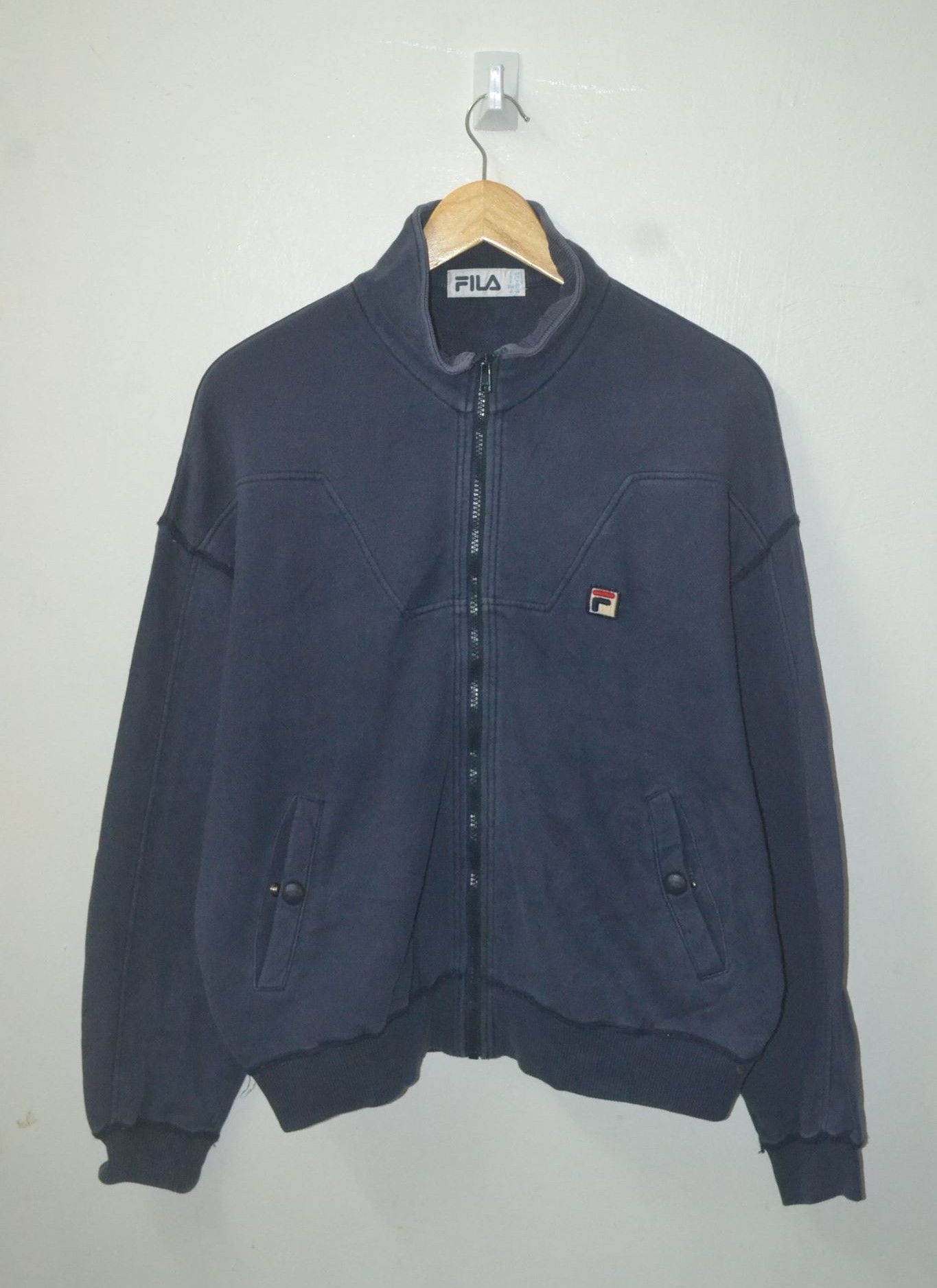 Fila Vintage Fila 80s 90s zipper italia jacket | Grailed