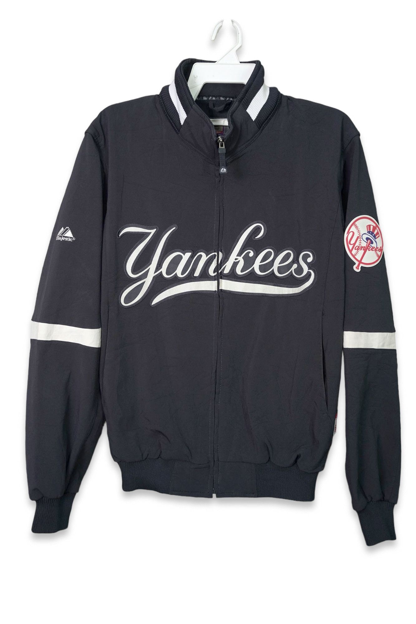 MLB × Majestic × New York Yankees Vintage Yankees Zipper Jacket | Grailed