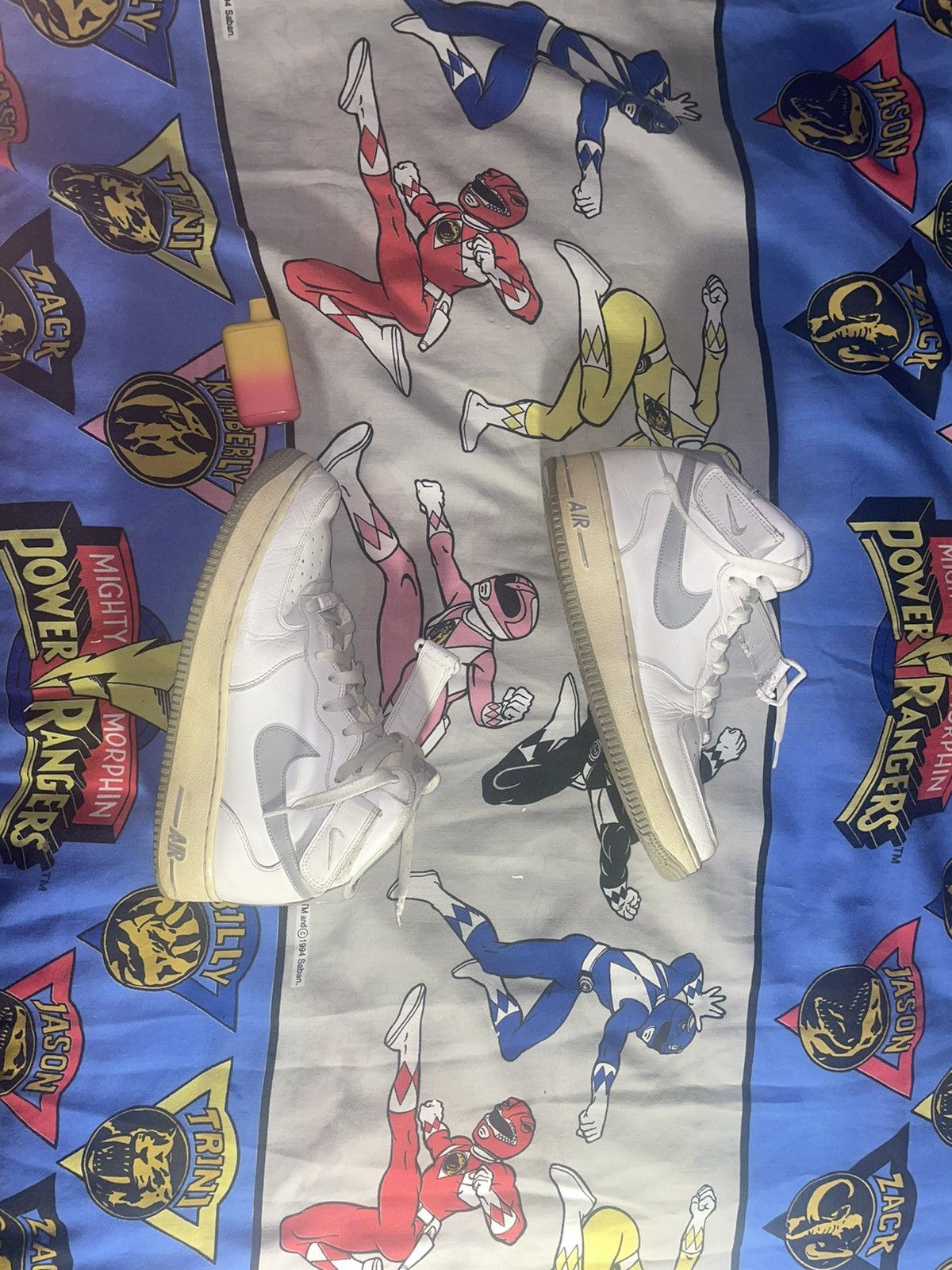 Nike × Nike ACG × Vintage ! beater Vintage mid AF1 grey swoosh ? | Grailed