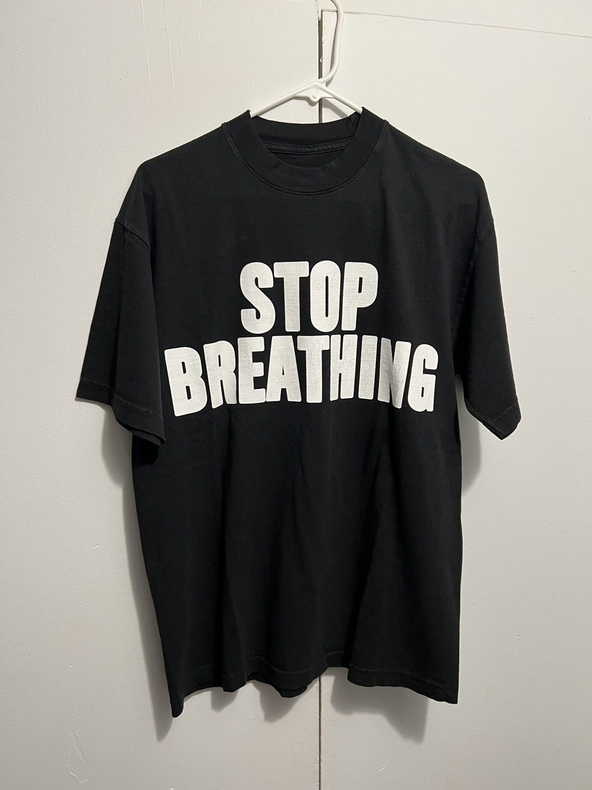 Streetwear Playboi Carti King Vamp Tour ‘Stop Breathing’ Tee | Grailed
