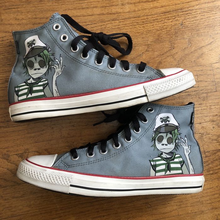 Converse Very Rare Gorillaz Converse Chuck Taylor high | Grailed