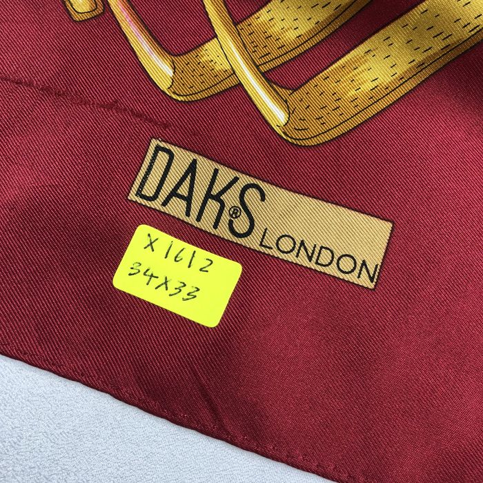 Daks London Vintage Daks London Silk Scarf | Grailed