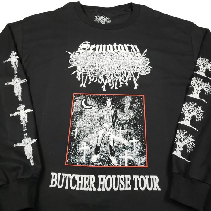 Haunted Mound 2023 Sematary Butcher House Tour T-shirt | Grailed