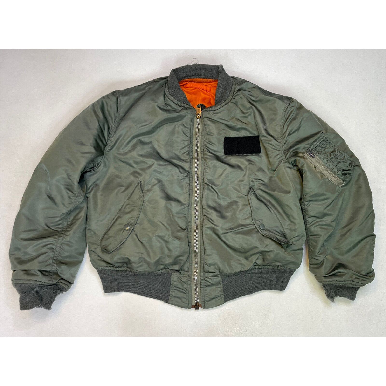 Alpha Industries VINTAGE Alpha Industries MA-1 Bomber Reversible Jacket Men Adult Large Green ...