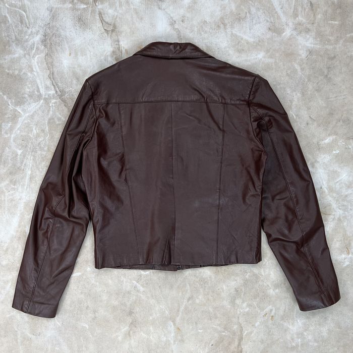 Vintage Vintage 1970s Mr. Rags Brown Leather Lightweight Jacket | Grailed