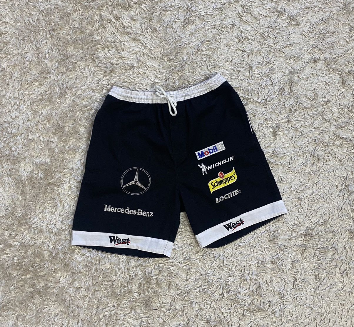 Mercedes Benz × Rare × Vintage Rare vintage Mercedes Benz shorts racing ...