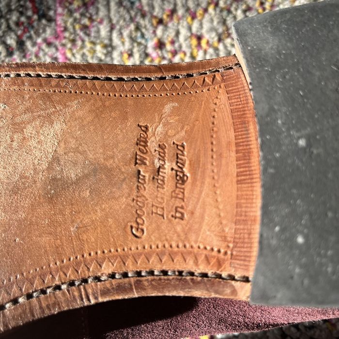 Loake Loake Eton penny loafer in suede | Grailed