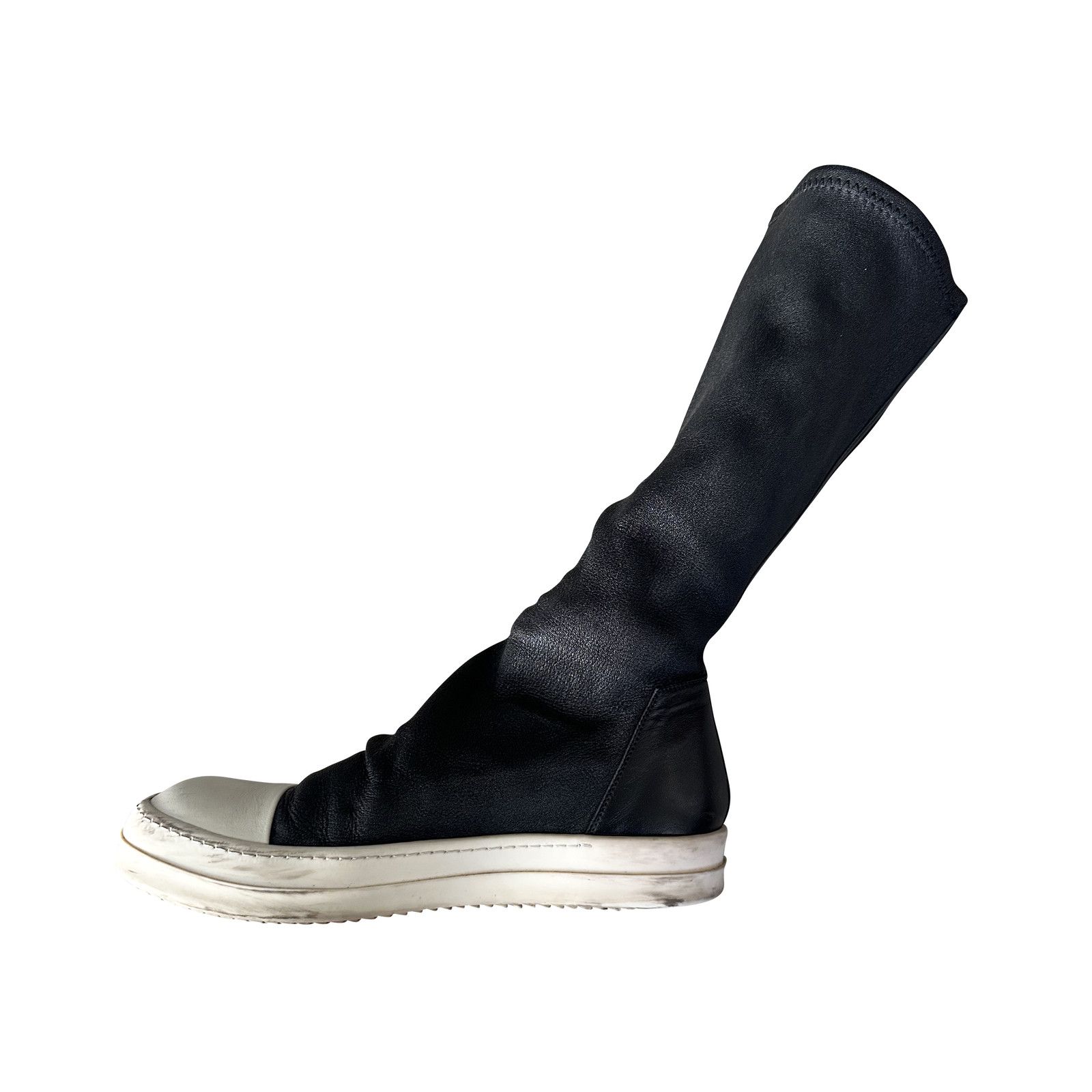 Rick Owens Sock Ramone High-top Sneakers | Grailed