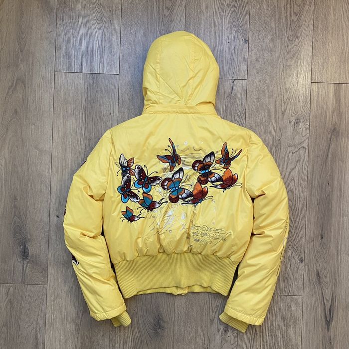 Christian Audigier Don Ed Hardy by Cristian Audigier Puffer Down Jacket ...