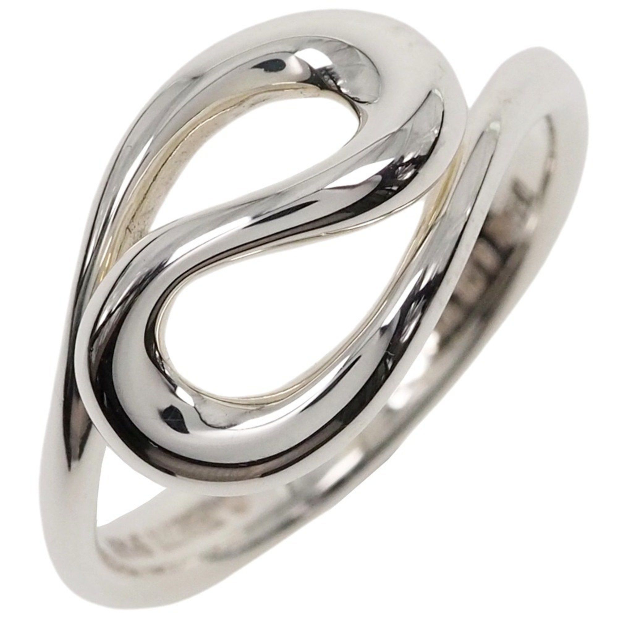 Tiffany & Co. Tiffany Open Wave Elsa Peretti Silver 925 Women's Ring ...