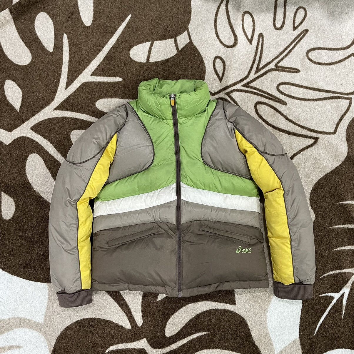 Asics × Vintage Asics Puffer Jacket Y2K style | Grailed
