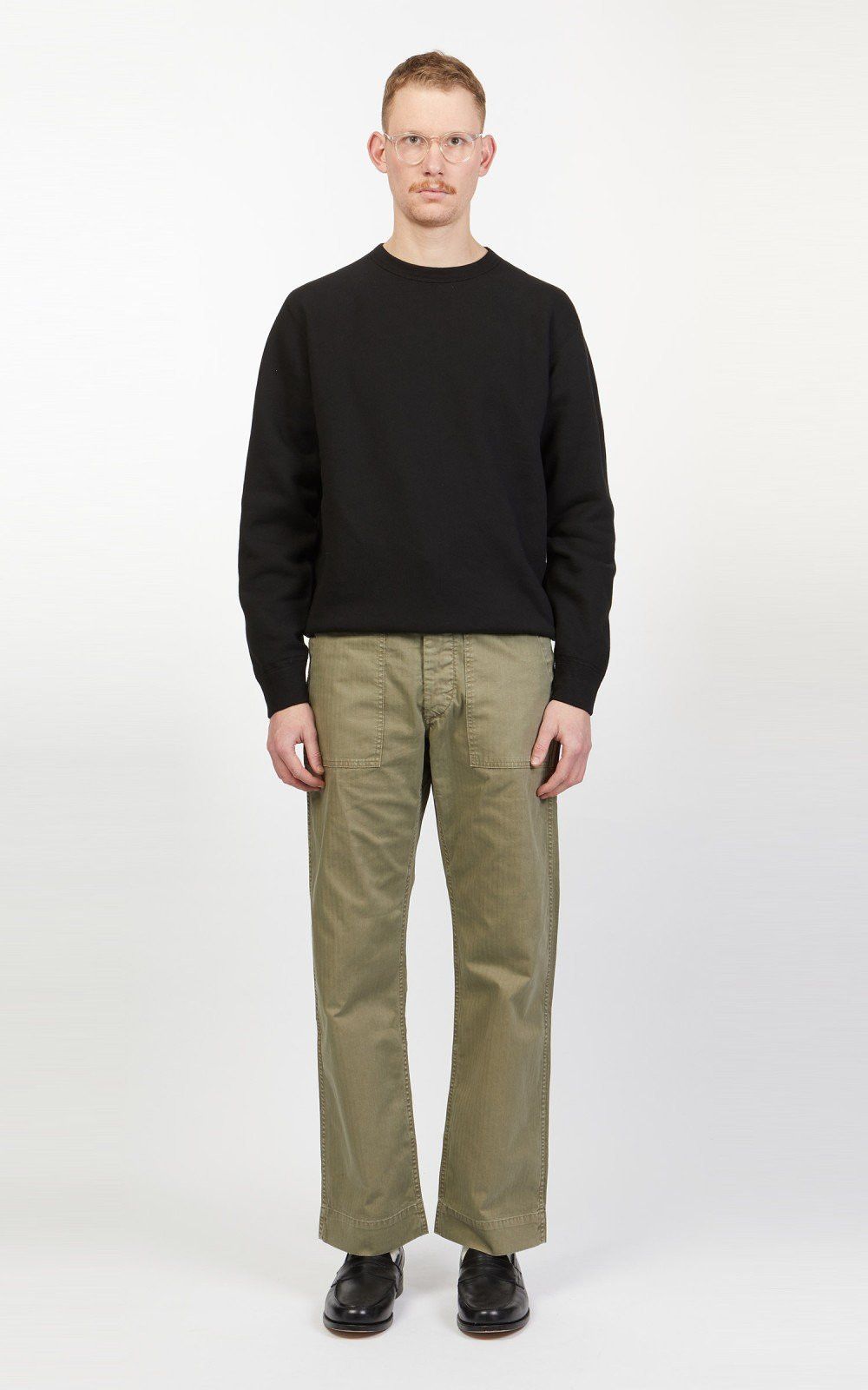 RRL Ralph Lauren RRL - Military Utility - Herringbone Flat Pants | Grailed