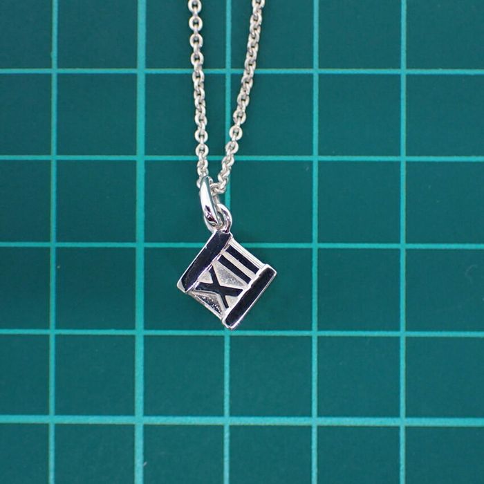 Tiffany & Co. TIFFANY/ Tiffany 925 atlas cube pendant / necklace | Grailed