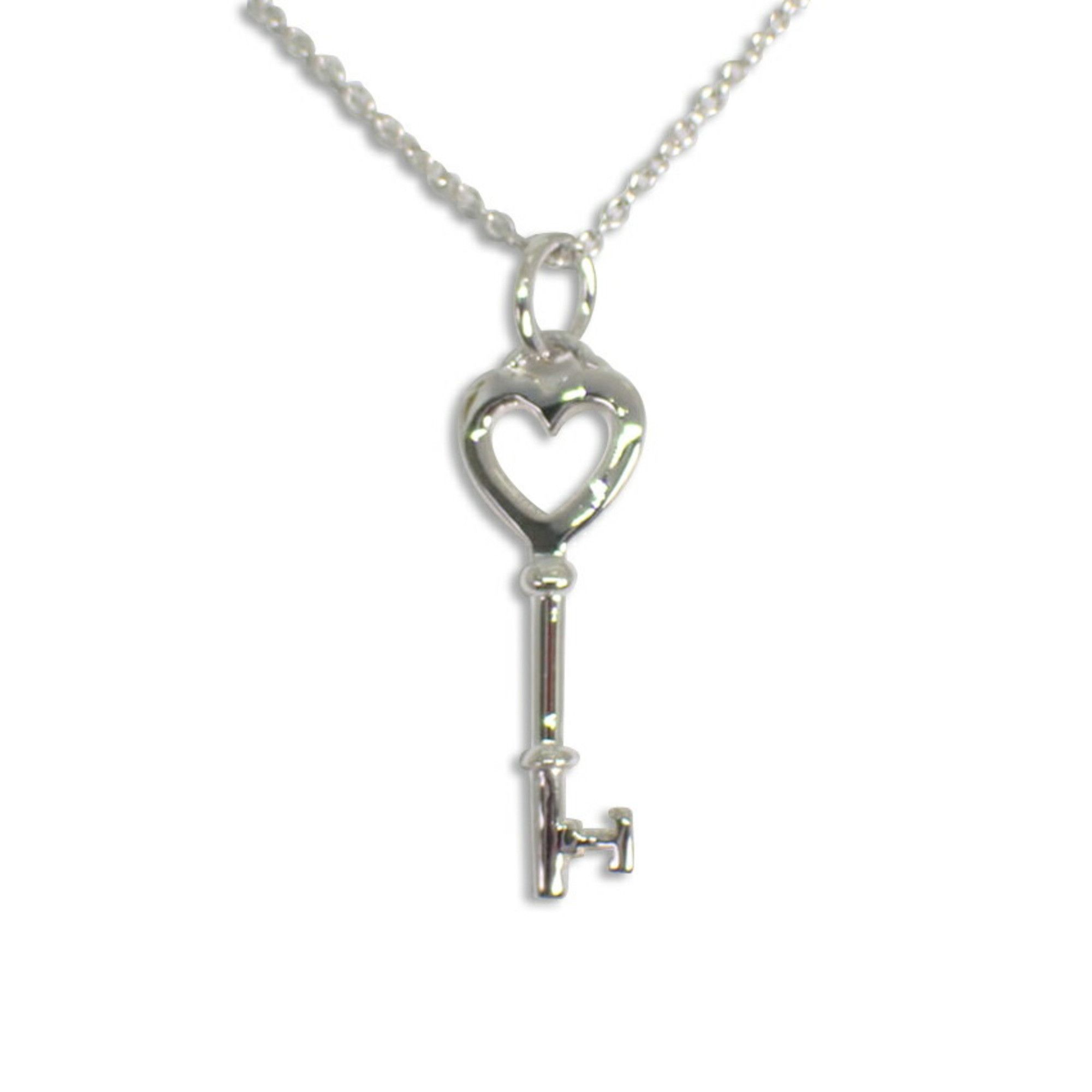 Tiffany & Co. TIFFANY/ Tiffany 925 heart key pendant / necklace | Grailed