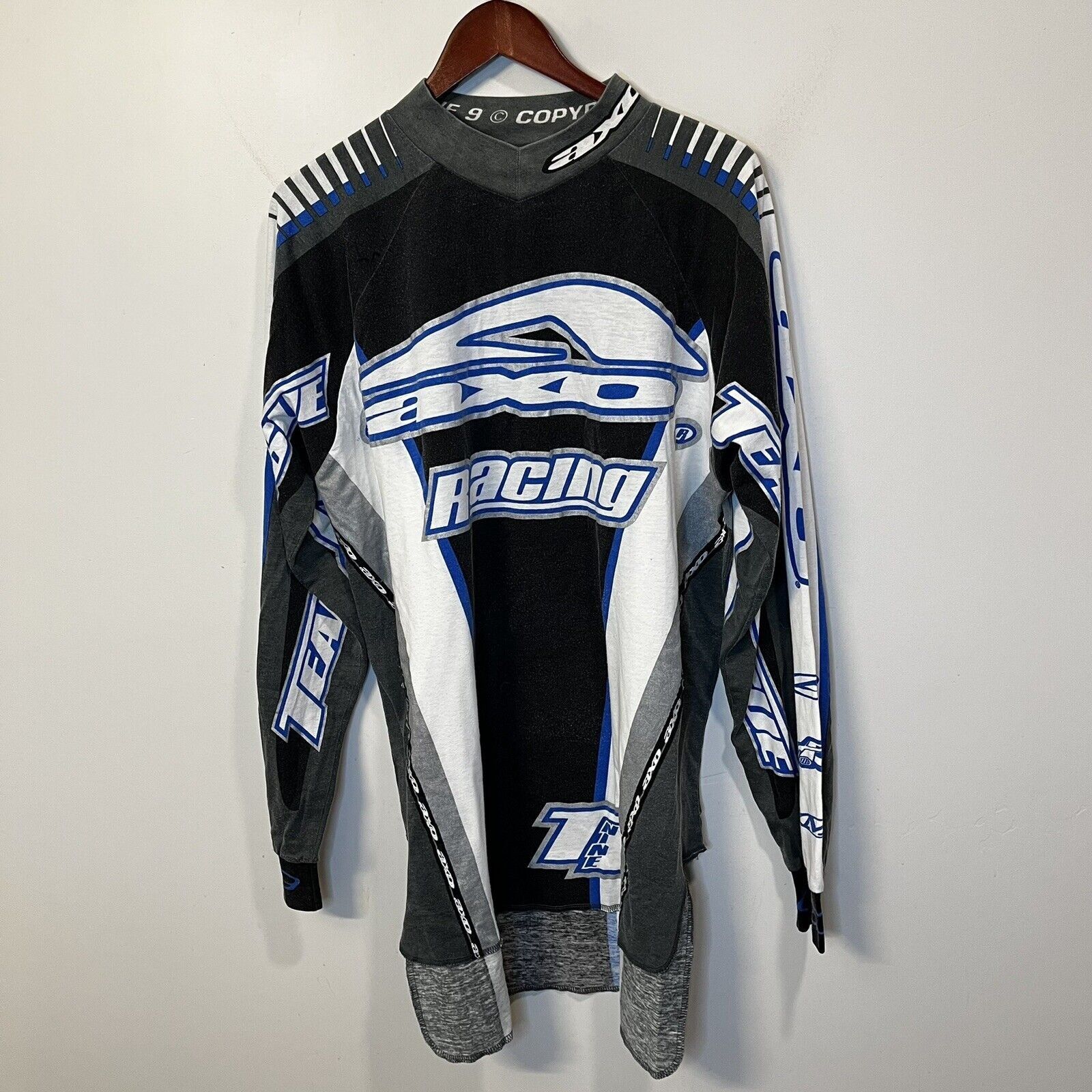 Vintage Vintage 90s AXO Racing Team Issue 9 Jersey Motorcross BMX | Grailed