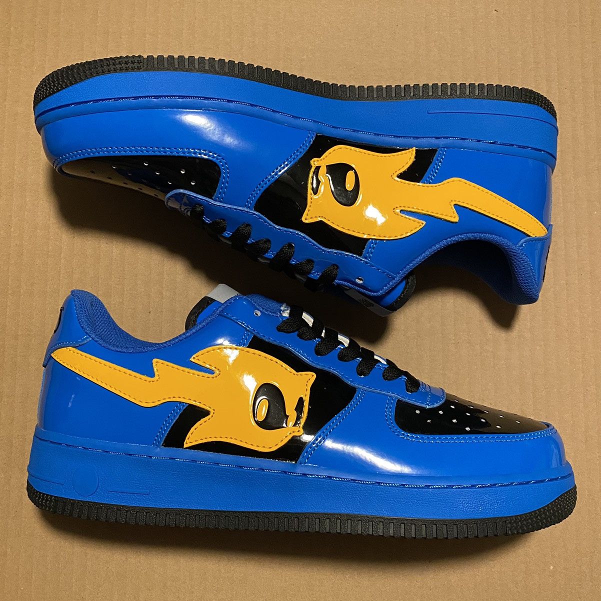 Bape × Japanese Brand × Vintage Provemewrong Speed 1s Sonic Bapesta ...