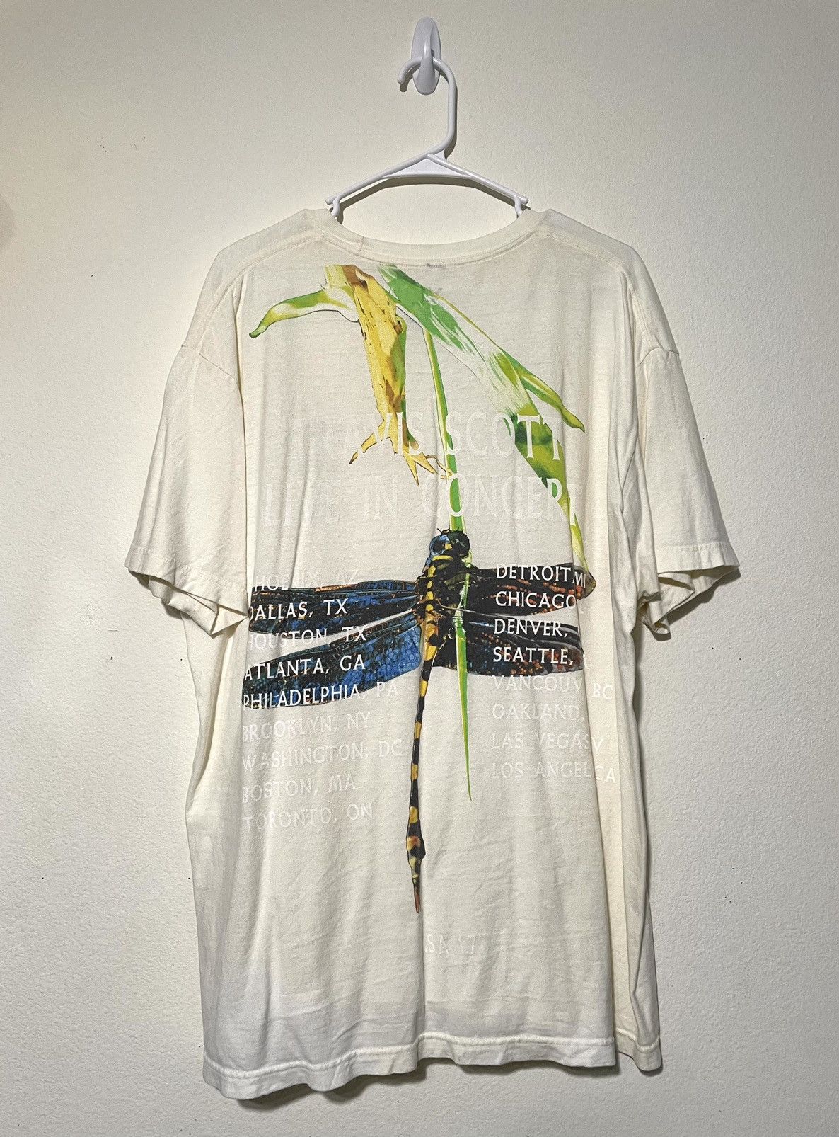 Travis Scott Travis Scott 2017 DAMN Tour Tee | Grailed