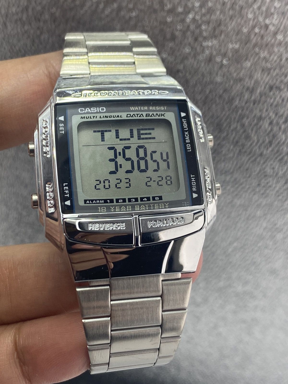 Casio CASIO watch for UNISEX Size in Stainless Steel 35mm Dia, | Grailed