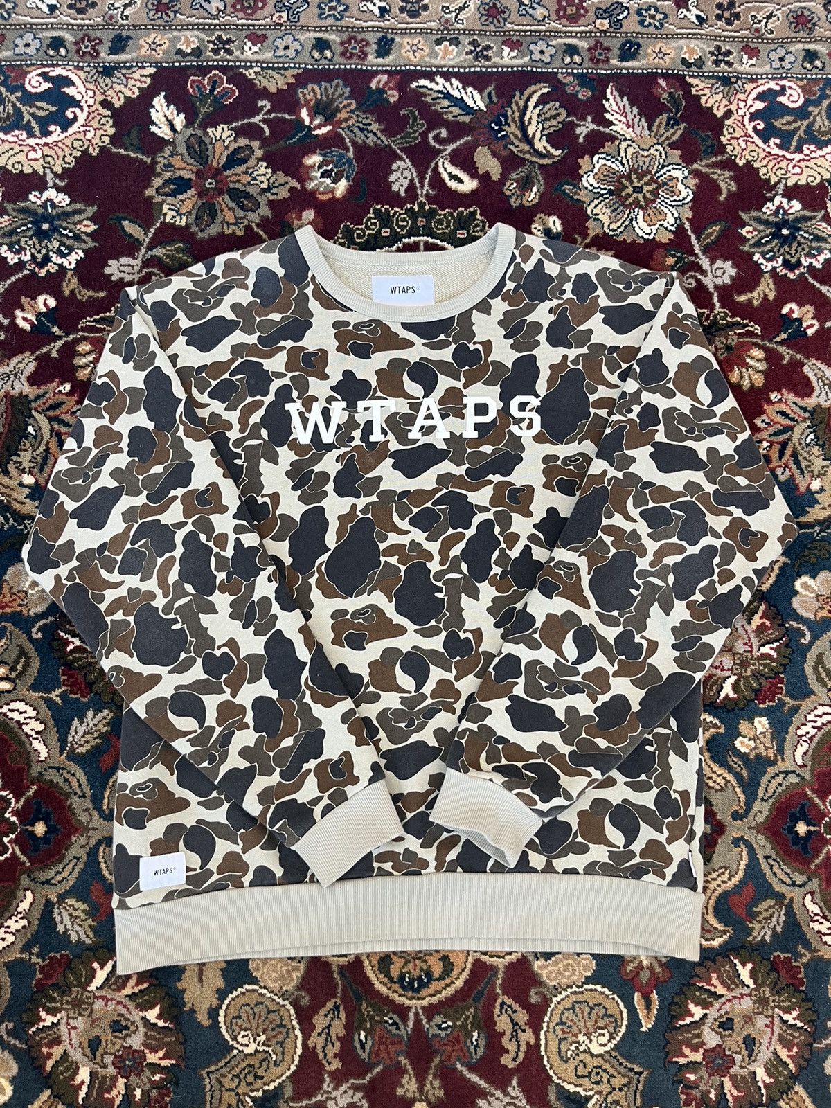 Wtaps Wtaps Camo Pullover | Grailed