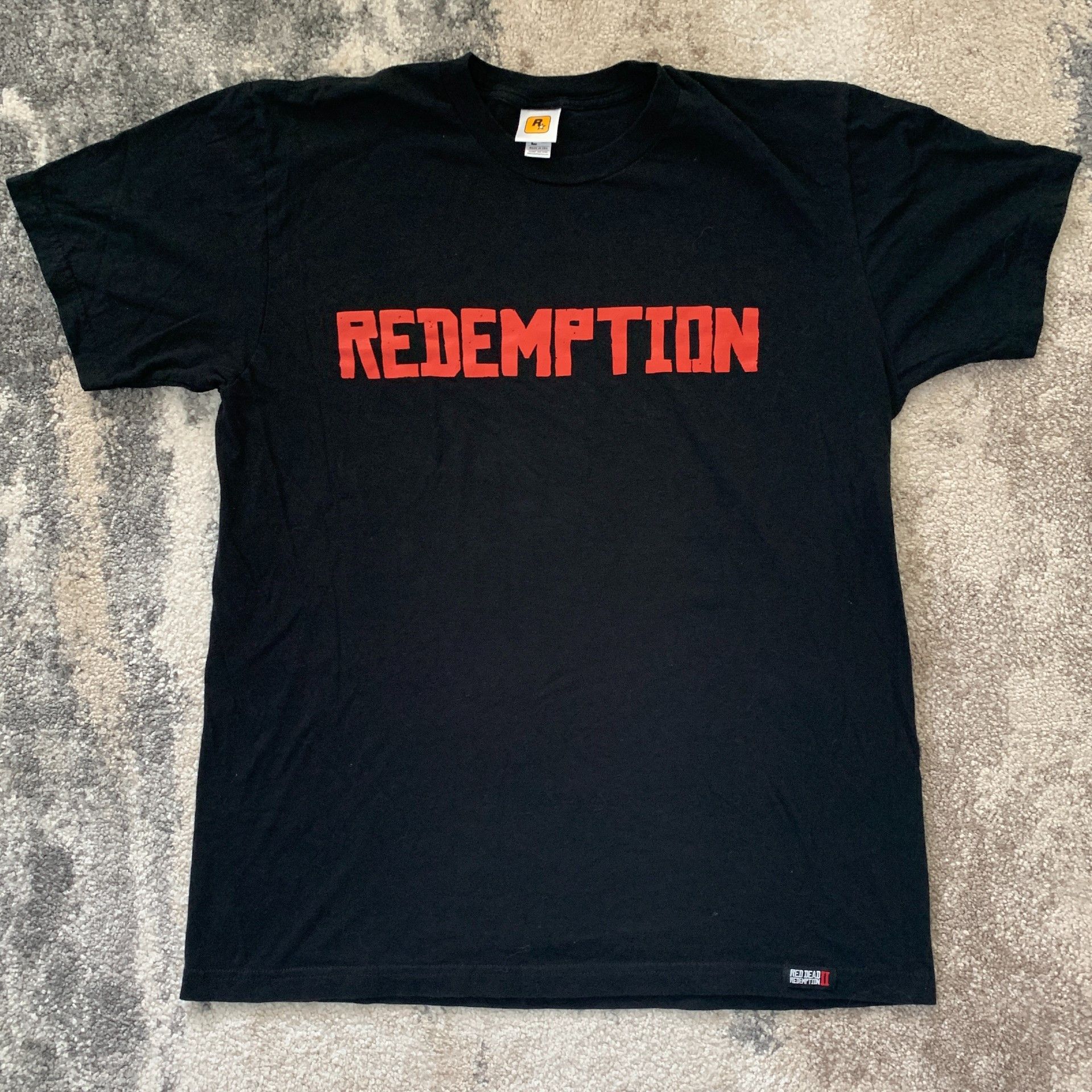 Rockstar × Streetwear Red Dead Redemption 2 "Redemption" T-Shirt | Grailed