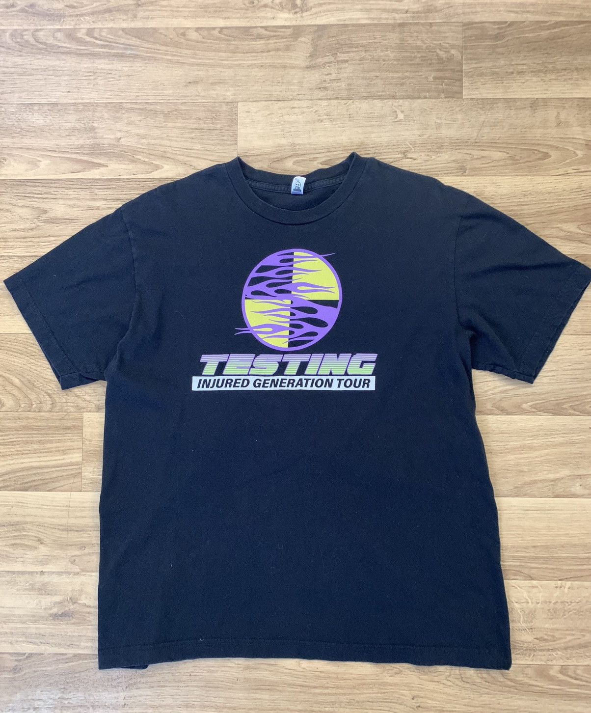 Testing A$AP Rocky Testing Injured Generation Tour Merch T-Shirt | Grailed