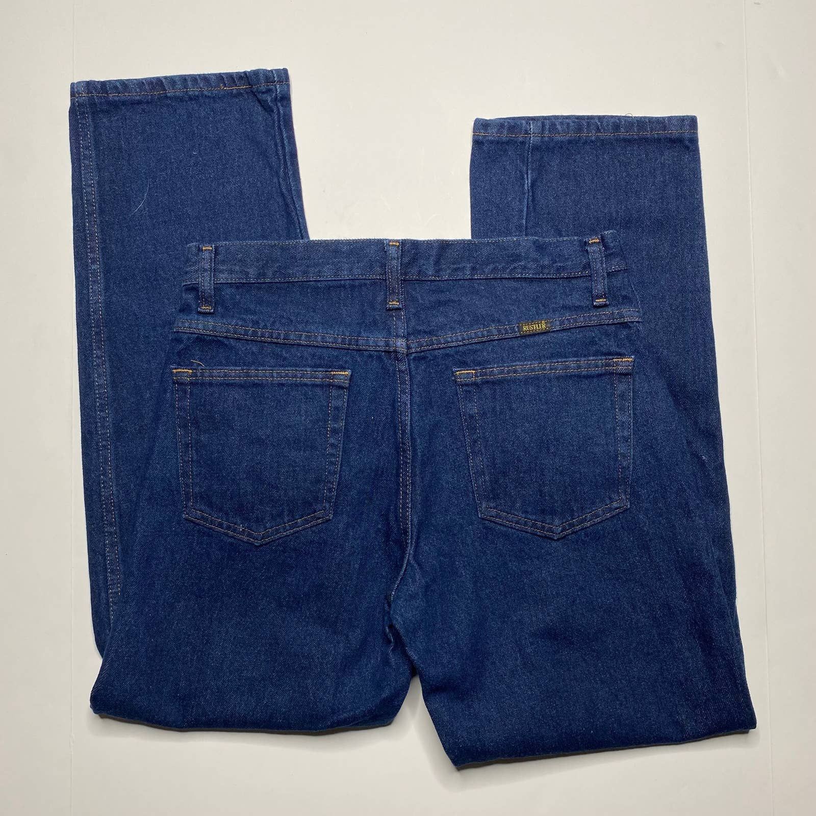 Outdoor Life Dark Wash Rustler Work Jeans Straight Fit Black Tab | Grailed