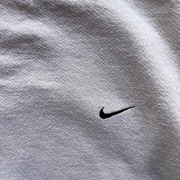 Nike Vintage Cream Nike Side Swoosh Sweatshirt | Grailed