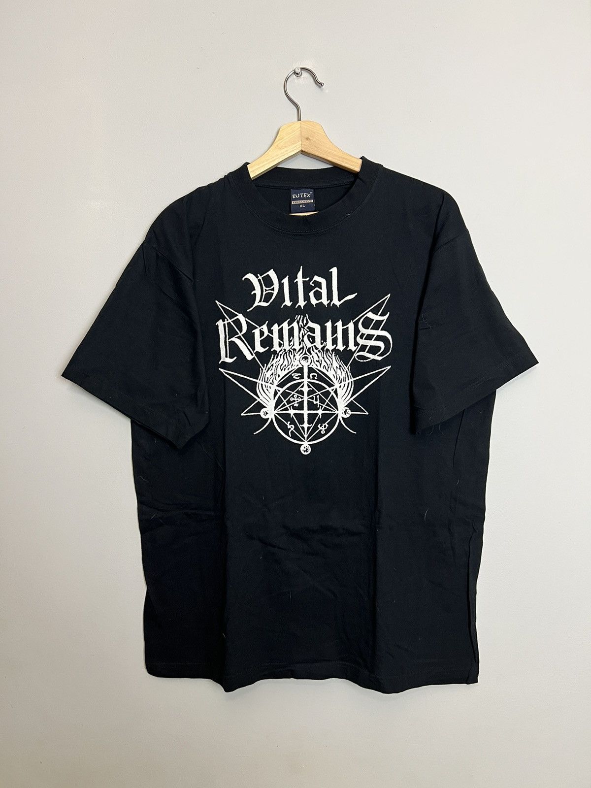 Band Tees × Rock T Shirt × Vintage Rare Vintage 90s Vital Remains Logo ...