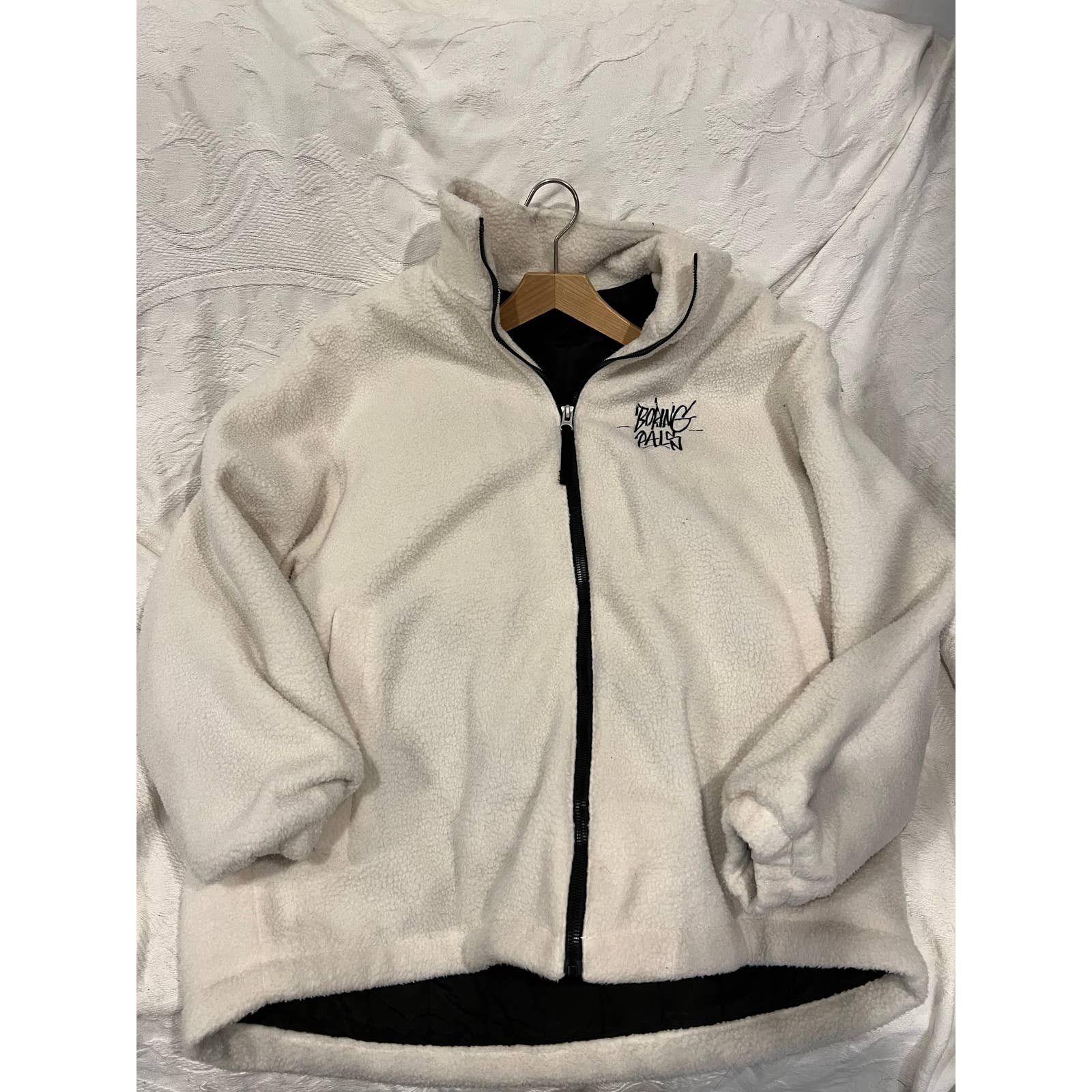 H&M H&M Boring Pals Fleece Jacket | Grailed