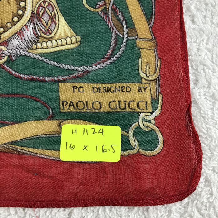 Paolo Gucci Paolo Gucci Bandana/ Handkerchief / Neckerchief | Grailed
