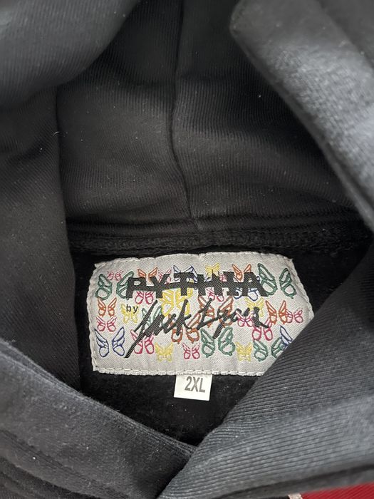 Pythia (XXL) Pythia Red Star Peripheral Hoodie 2021 | Grailed