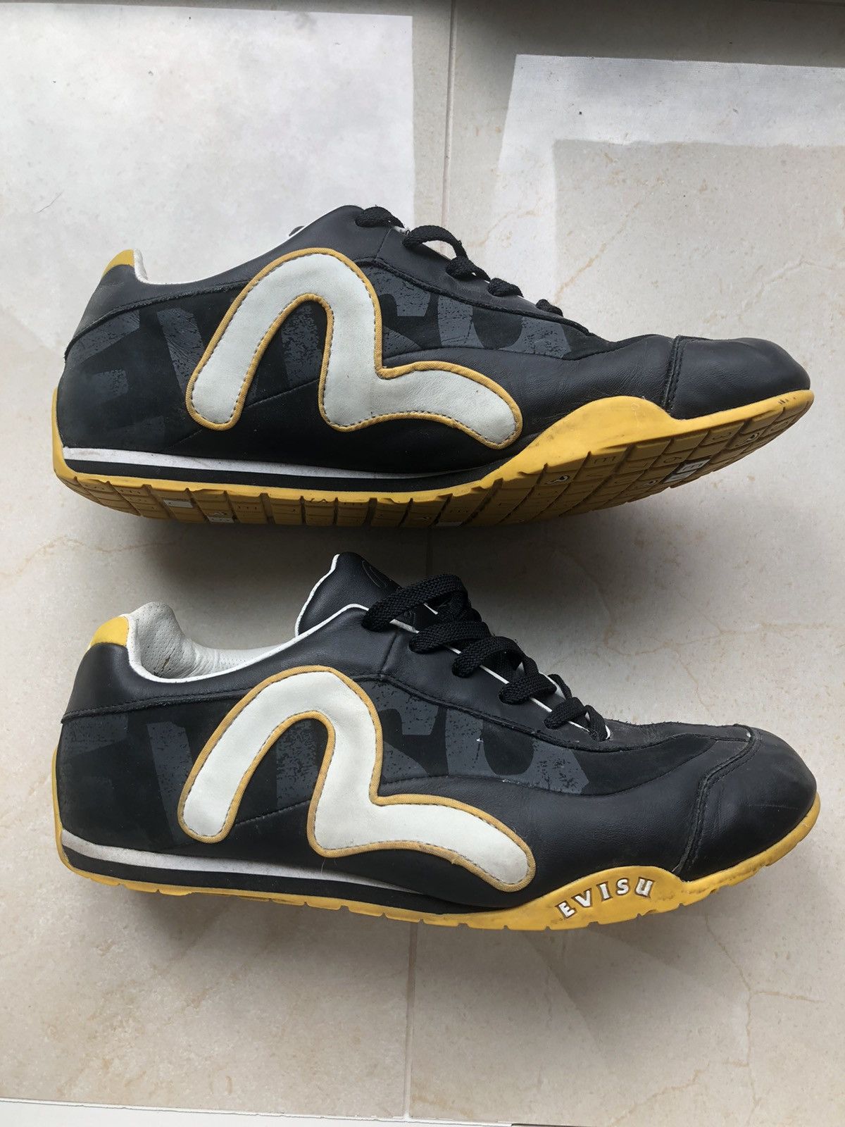 Evisu Evisu Leather Casual Shoes/Sneakers | Grailed
