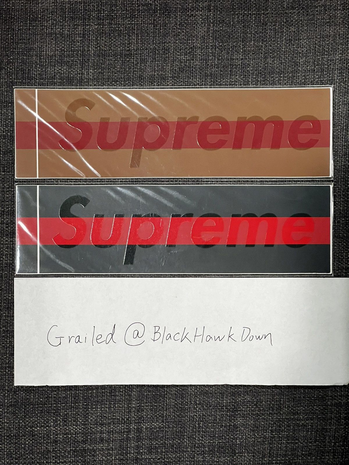Supreme Rare Supreme Box Logo Sticker Set | Grailed