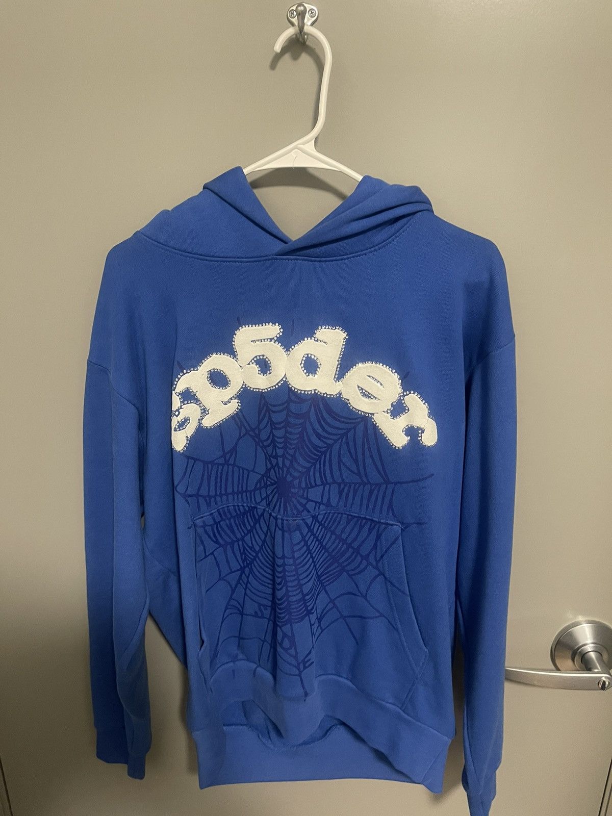 Spider Worldwide Sp5der Worldwide Rhinestone Websuit Hoodie | Grailed