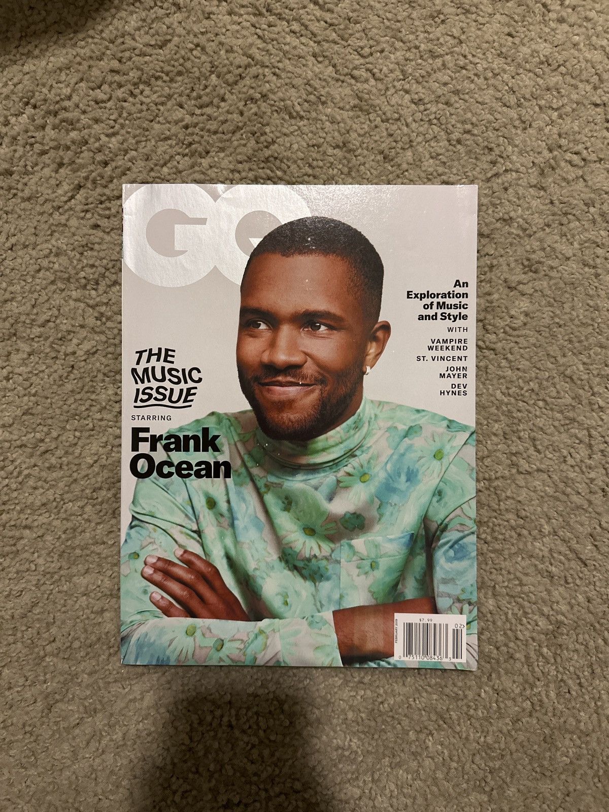 Frank Ocean Frank Ocean GQ magazine | Grailed