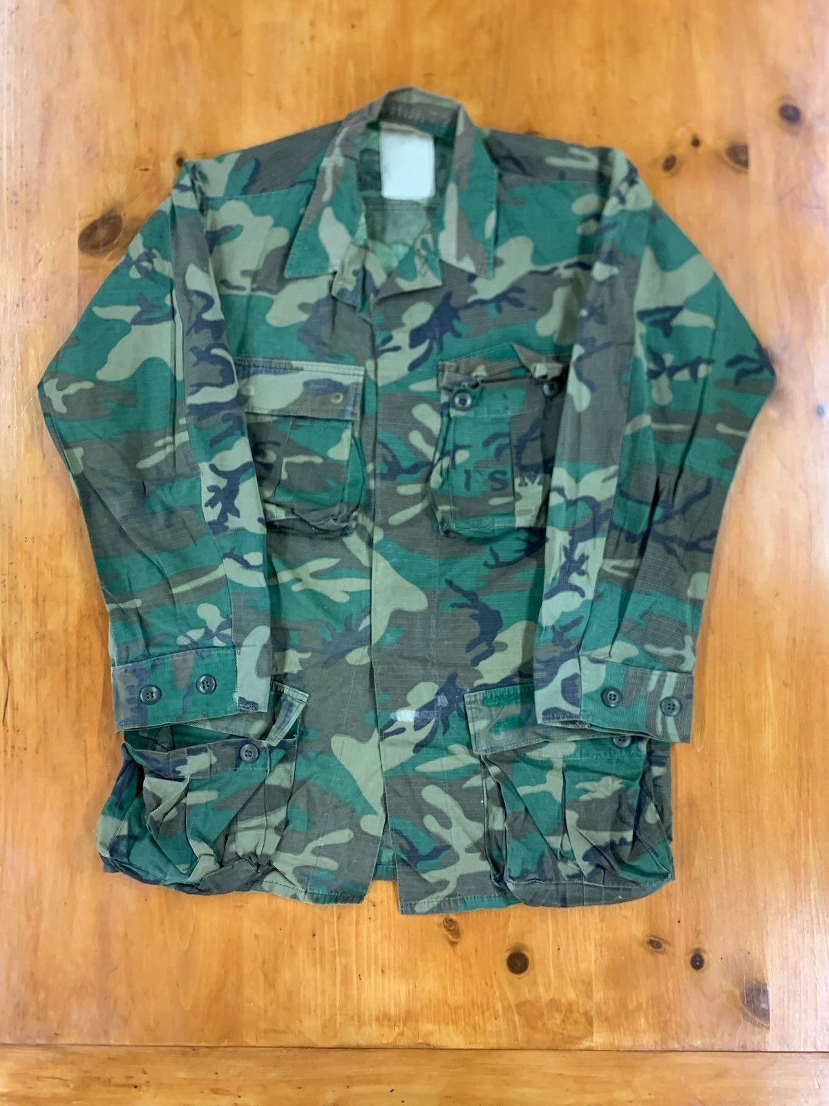 Military × Streetwear × Vintage Vintage USMC ERDL Camo Field Shirt ...