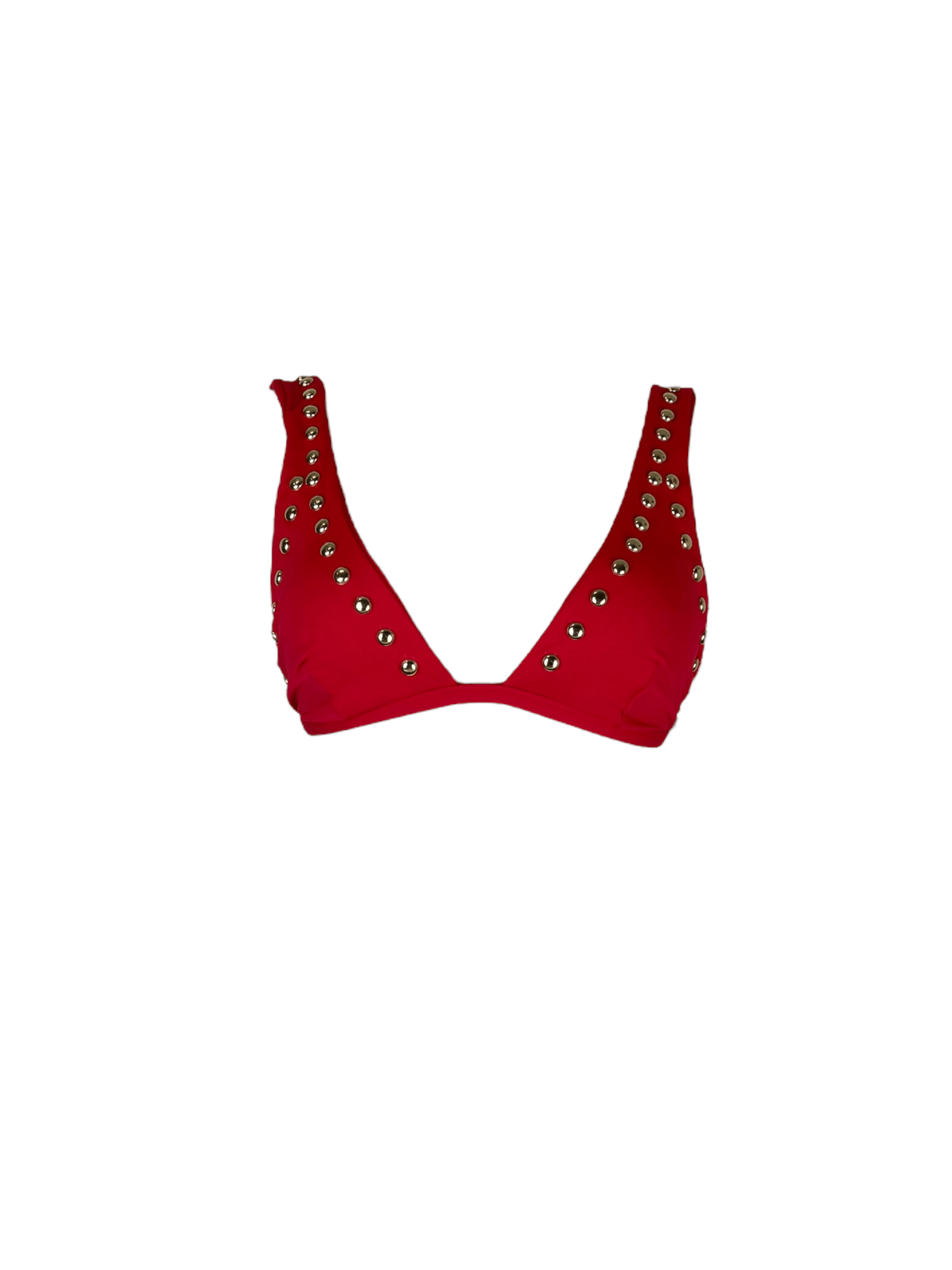 Moschino Moschino Red Bikini Tops Studded Bras | Grailed