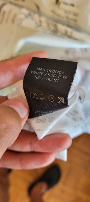 Vetements Vetements Hiver 2019 Receipt Print Shirt | Grailed