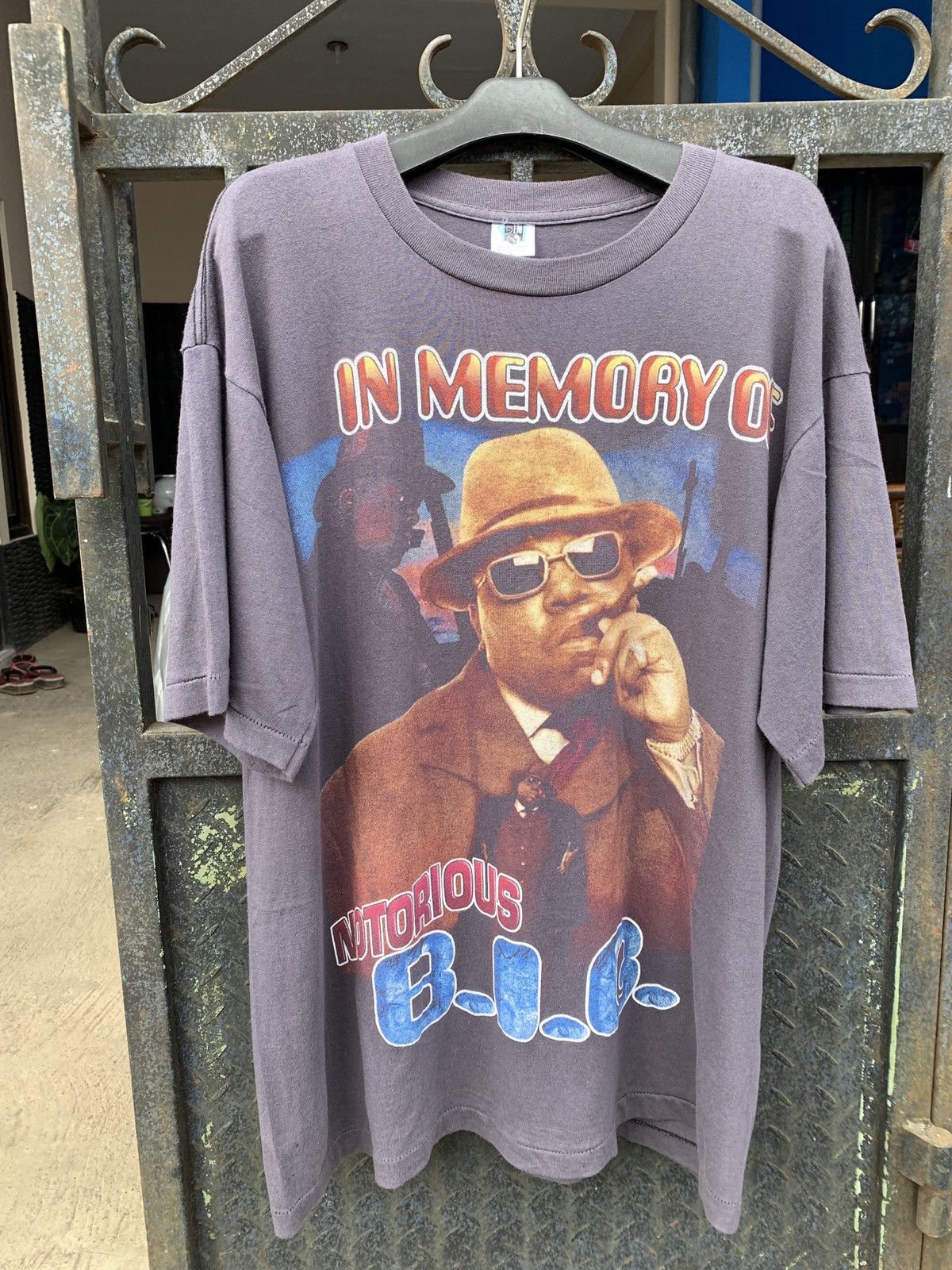 Vintage rap tees In memory of Notorious big tribute vintage | Grailed