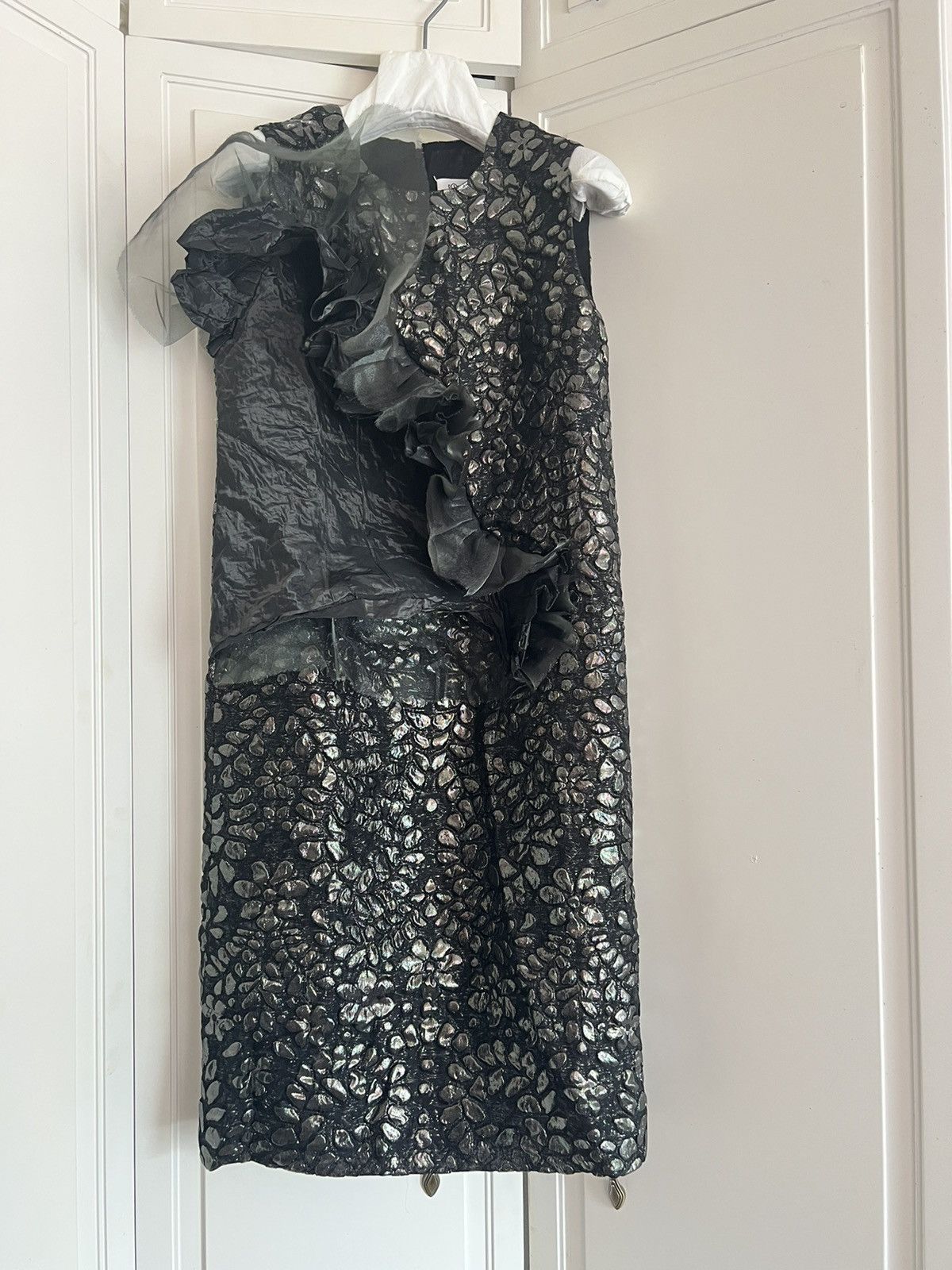 Archival Clothing 🔥 Margiela 2016 RTL$2000 line 1 ruffles cocktail ...