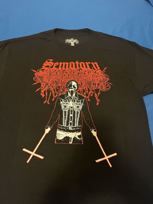 Haunted Mound Sematary SCREAM MASK Butcher House Tour T-Shirt | Grailed