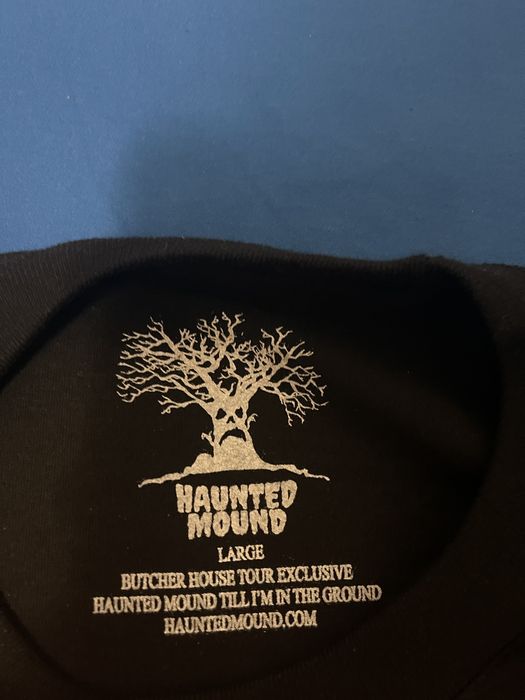 Haunted Mound Sematary SCREAM MASK Butcher House Tour T-Shirt | Grailed