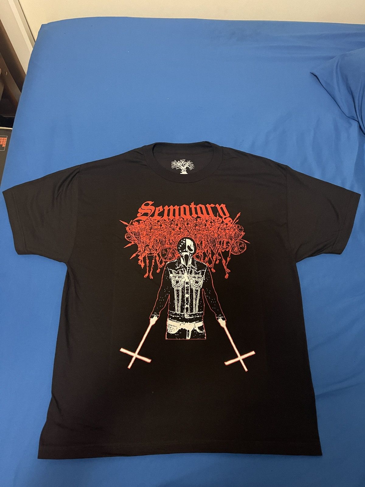 Haunted Mound Sematary SCREAM MASK Butcher House Tour T-Shirt | Grailed