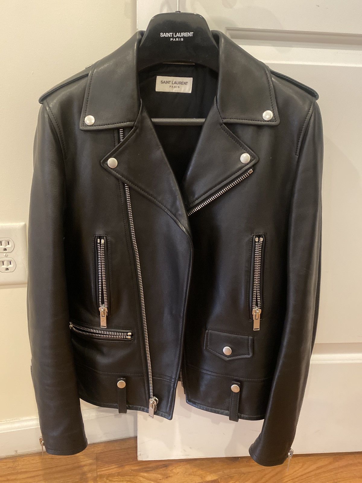 Saint Laurent Paris Saint Laurent L01 Leather Jacket | Grailed
